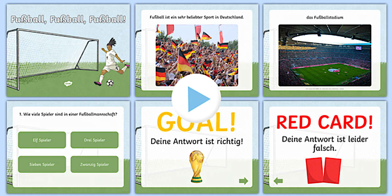 Football in Germany PowerPoint (teacher made) - Twinkl
