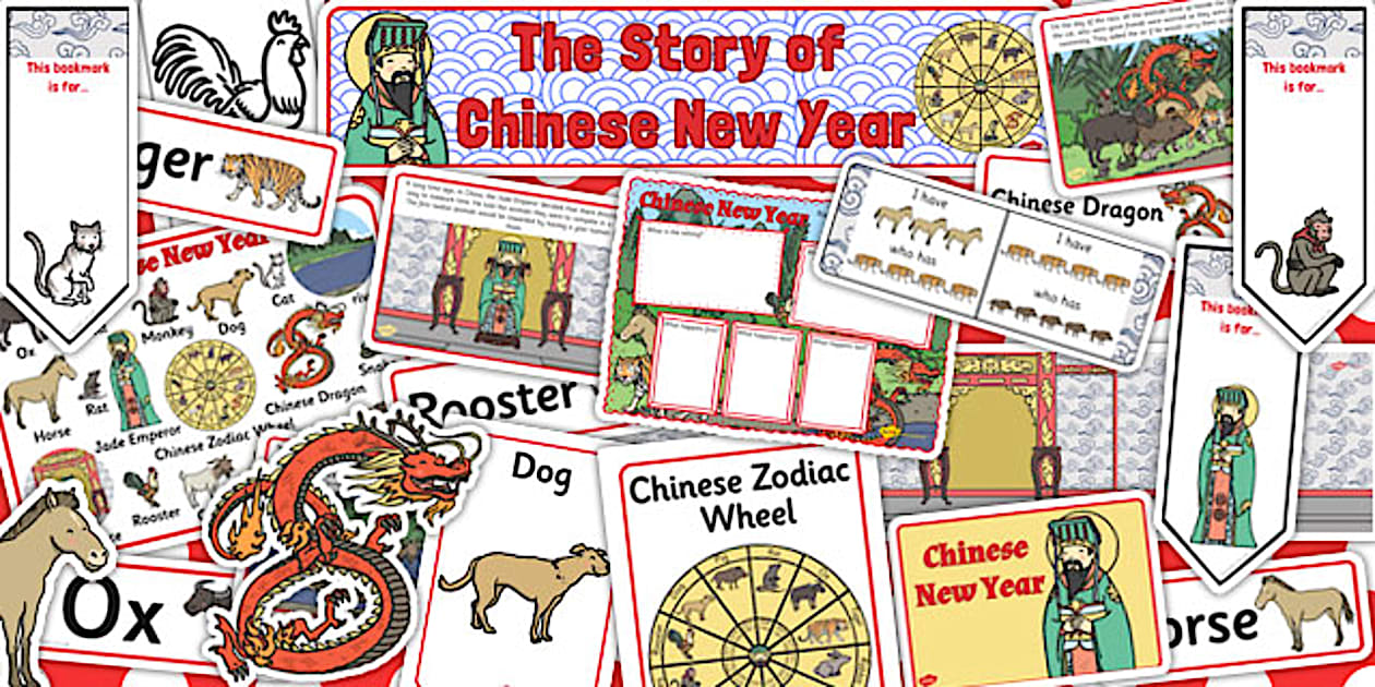 Chinese New Year Story Sack (teacher made) - Twinkl