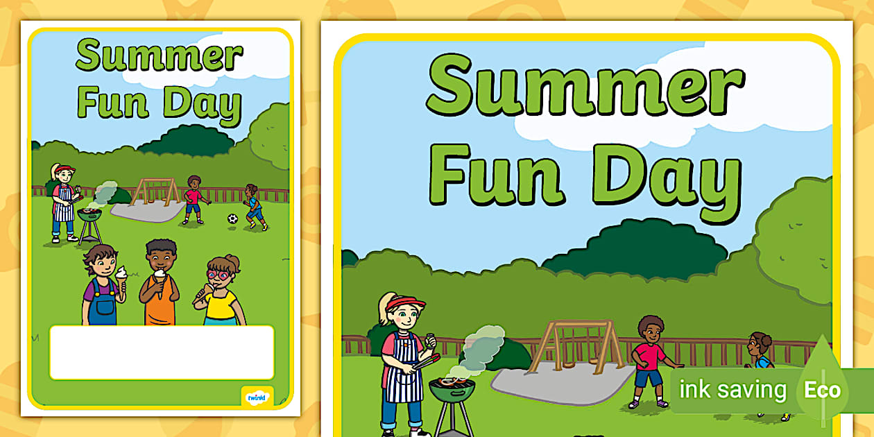 Summer Fun Day Display Poster - Twinkl