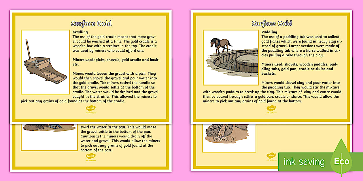 Surface Gold Poster (teacher made) - Twinkl