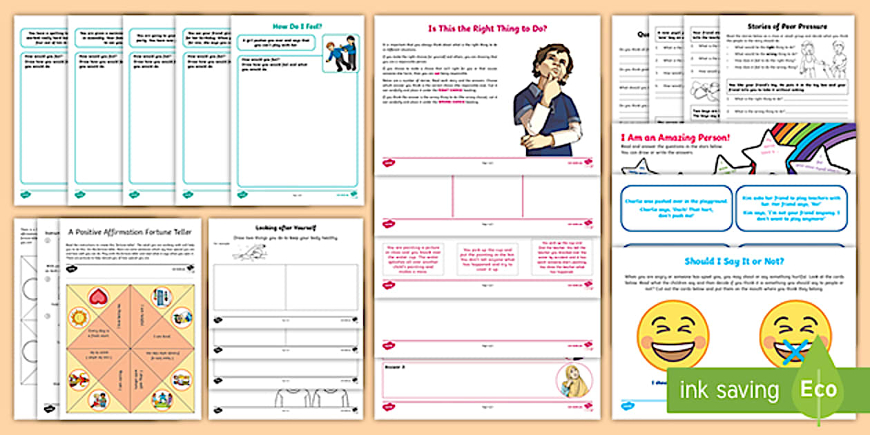 Peer Pressure KS1 Activity Pack (teacher made) - Twinkl