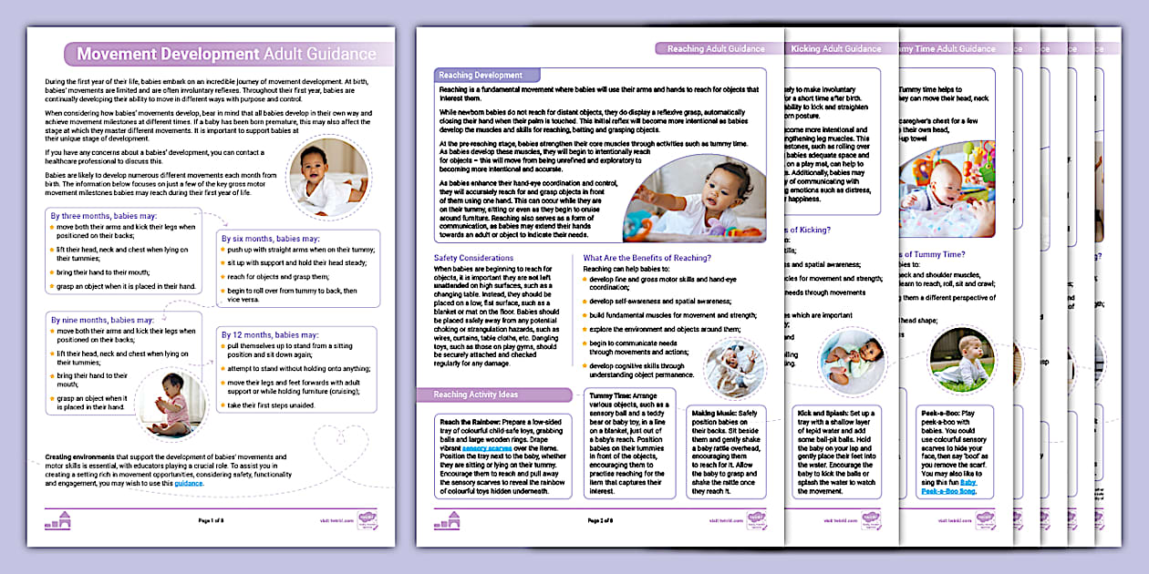 Baby Room Activities: Movement Development Guidance & Ideas