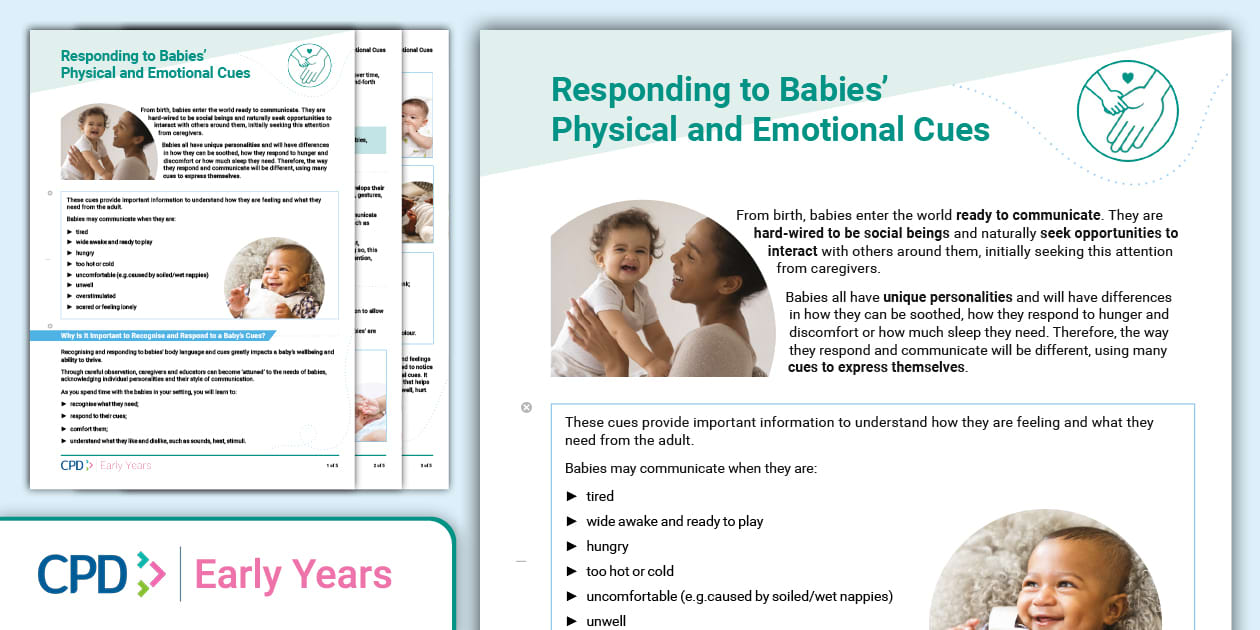 Responding to Babies' Physical and Emotional Cues (Handout)