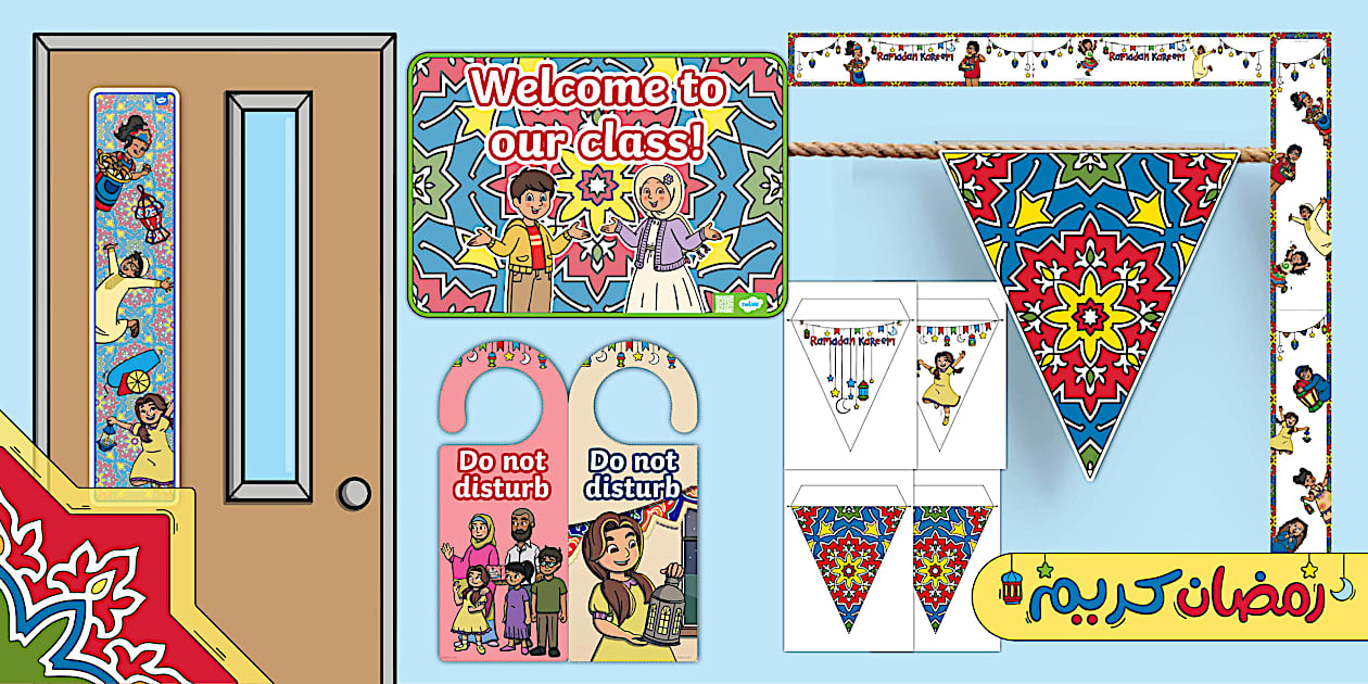 Ramadan Decoration pack (Teacher-Made) - Twinkl