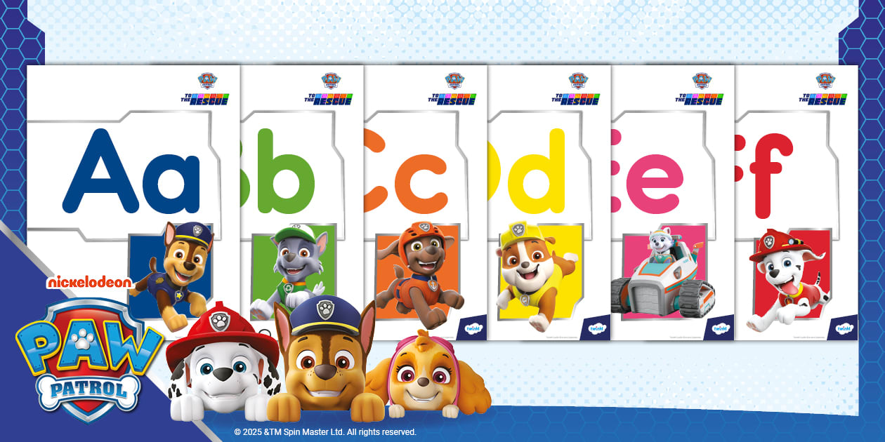 FREE PAW Patrol: Alphabet Posters - Twinkl