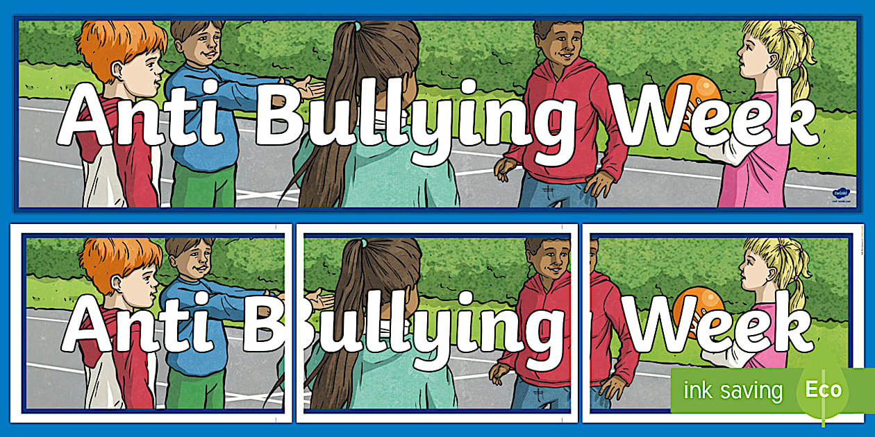KS2 Anti Bullying Week Display Banner (teacher made)