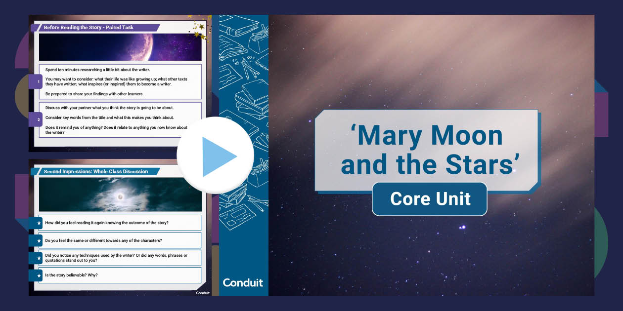 'Mary Moon and the Stars' Core Unit (Lehrer gemacht)