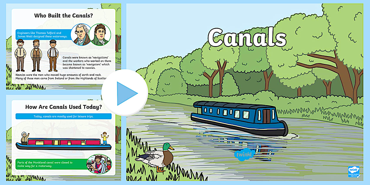 Canals PowerPoint (teacher made) - Twinkl