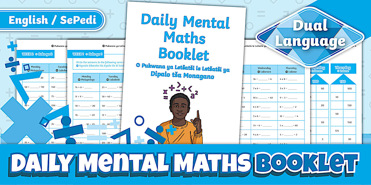 Intermediate Phase Mathematics (CAPS Aligned) Sepedi/English
