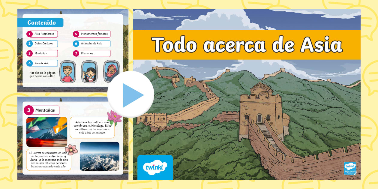 PowerPoint: Todo acerca de Asia - Twinkl Colombia - Twinkl