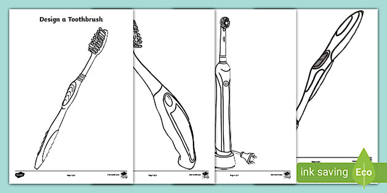 Design a Toothbrush (teacher made) - Twinkl
