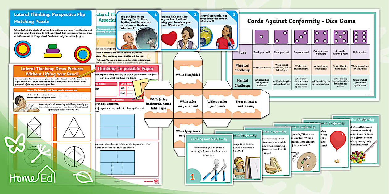 Cards Against Conformity - Lateral Thinking Challenges