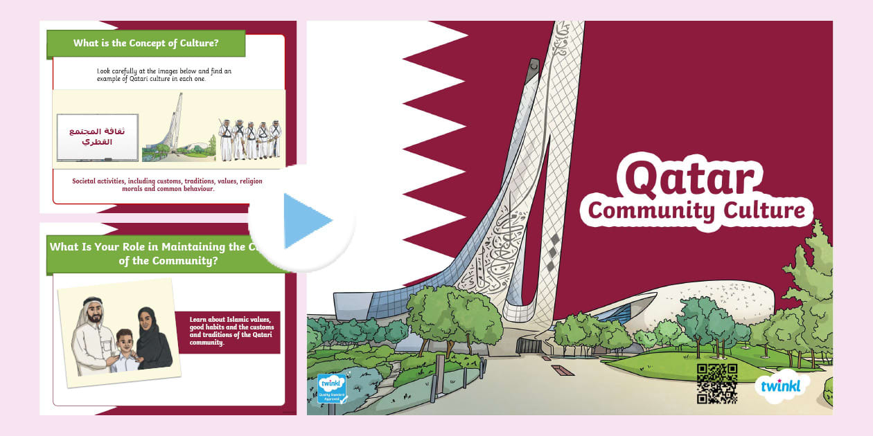 Qatar Community Culture - PowerPoint (teacher made) - Twinkl