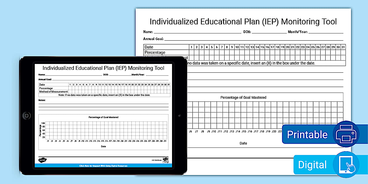Progress Monitoring Plan | PreK Resource | Twinkl USA