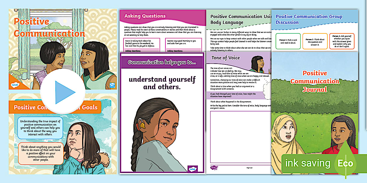KS2 Positive Communication Resource Pack (Teacher-Made)