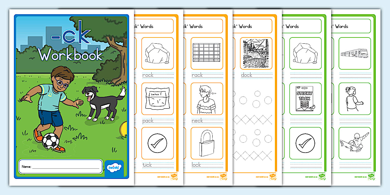 CK Phonics Workbook | Twinkl South African Resources