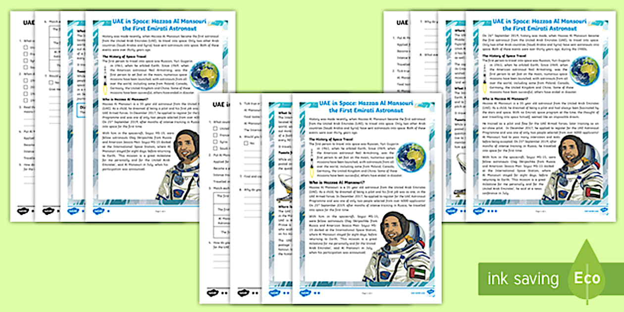 UAE in Space: Hazzaa Al Mansouri the First Emirati Astronaut