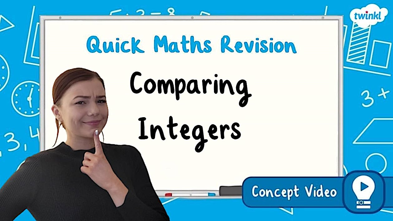 👉 Comparing Positive Integers: KS2 Maths Concept Video