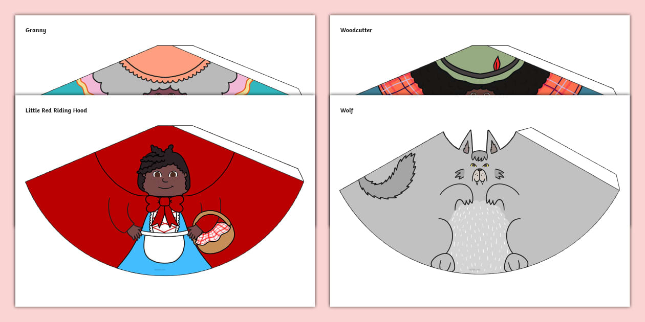 Easy Little Red Riding Hood Craft | Cone Characters | Twinkl