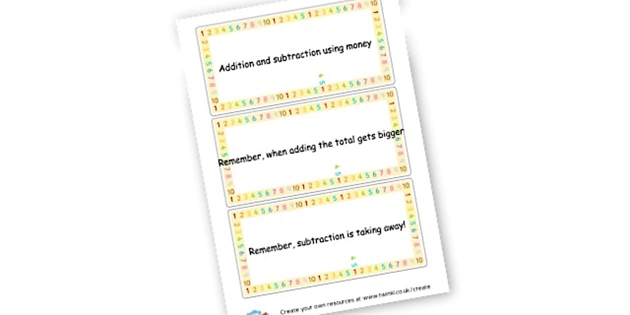 Money Maths Prompt Cards (teacher made) - Twinkl