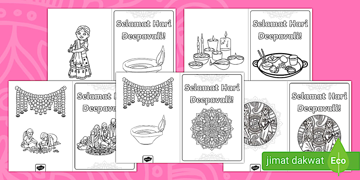 Aktiviti Mewarna Kad Deepavali (Hecho por educadores) Aktiviti Mewarna Kad Deepavali (Hecho por educadores)