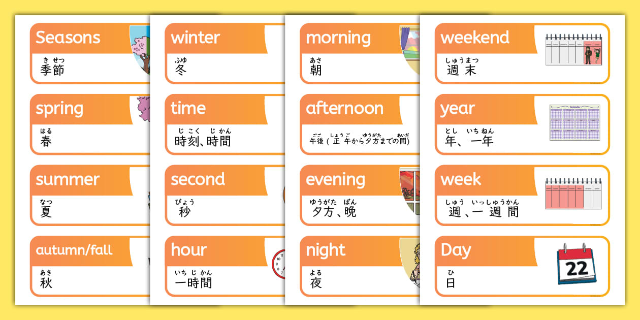 英検5級 単語 フラッシュカード Twinkl Japan