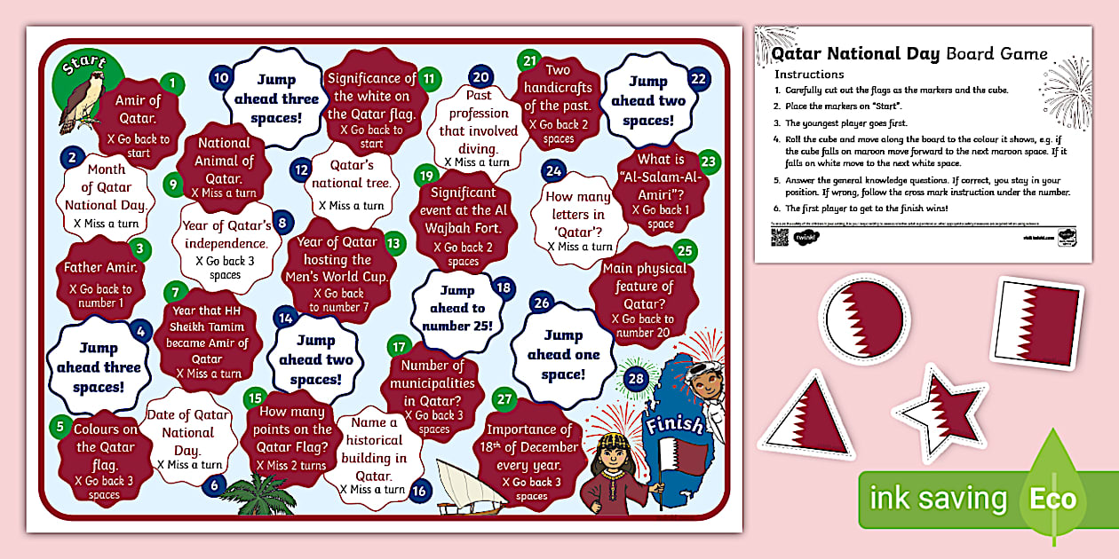 Qatar National Day Board Game