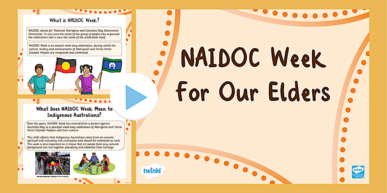 NAIDOC Week For Our Elders Assembly Pack Years 3-6 - Twinkl