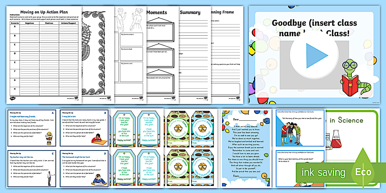 End of Year Teaching Pack for 3rd-5th Grade (Teacher-Made)