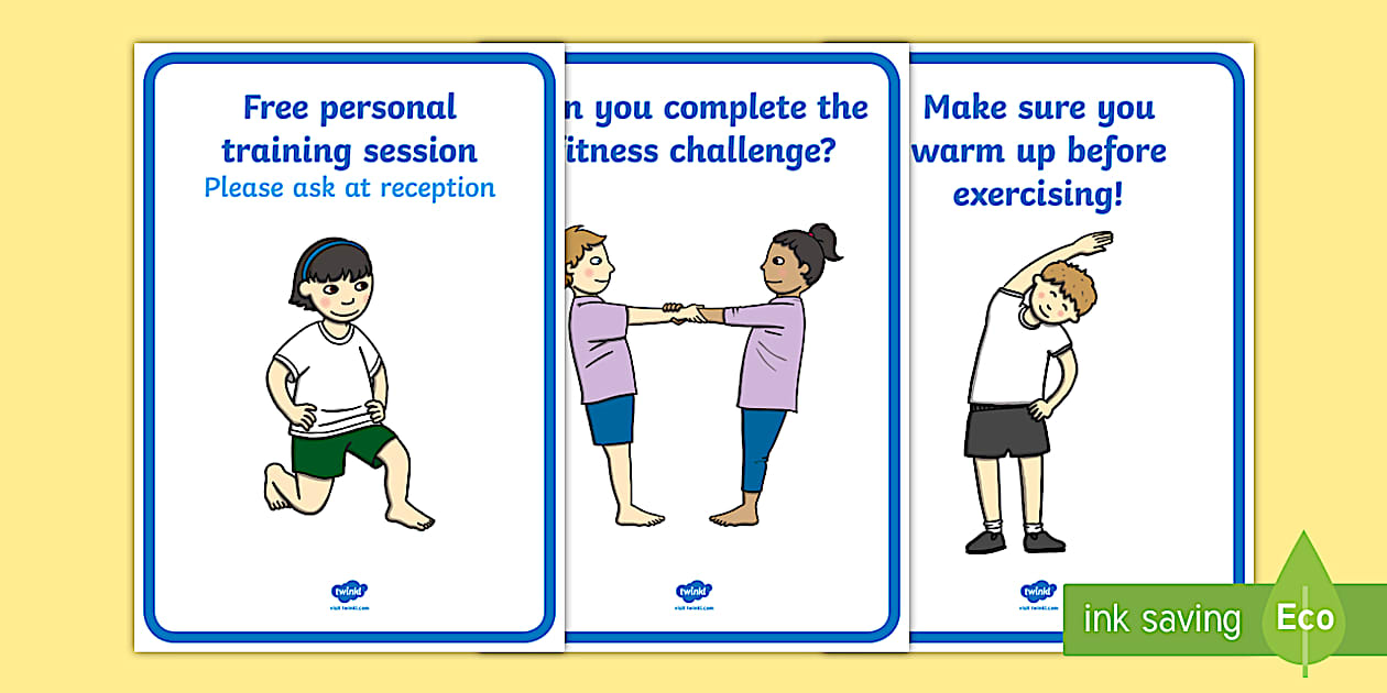 Gym Role Play Posters