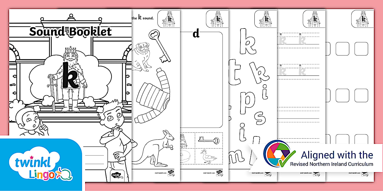 k Initial Letter Activity Book
