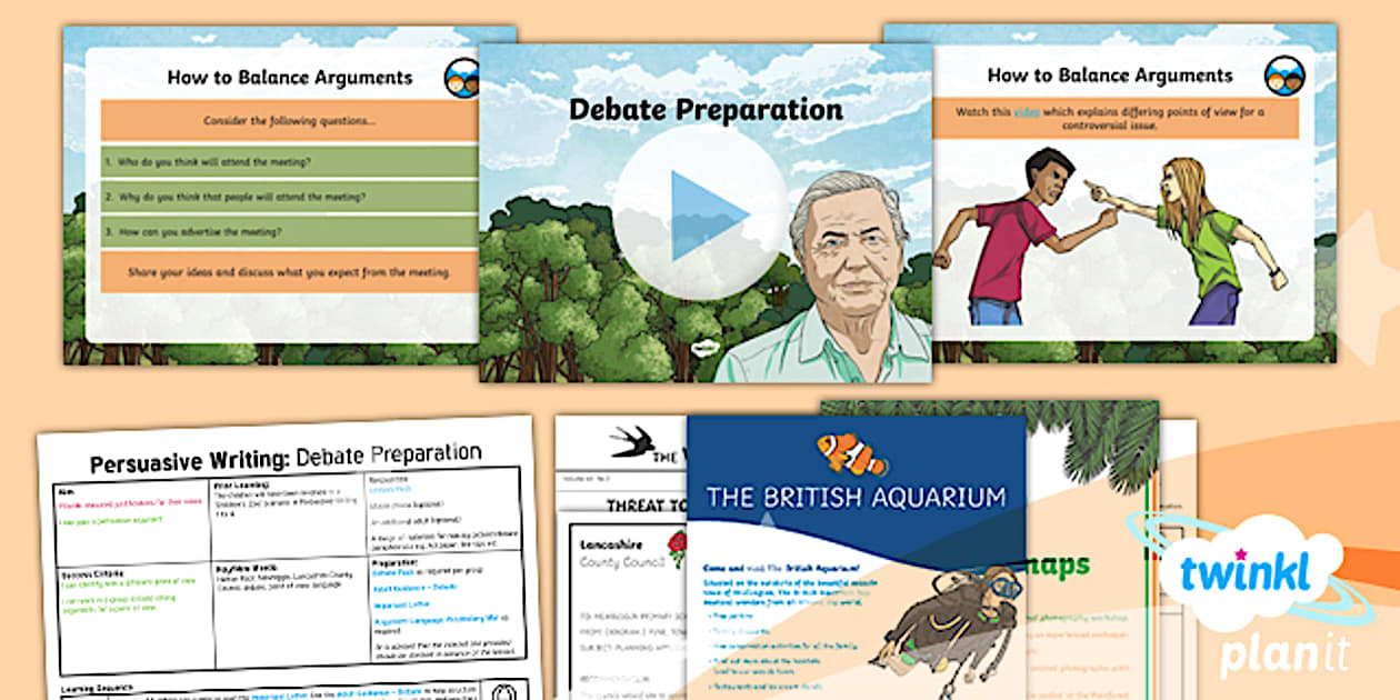 PlanIt Y6 Living Things and Their Habitats: David Attenborough Lesson Pack