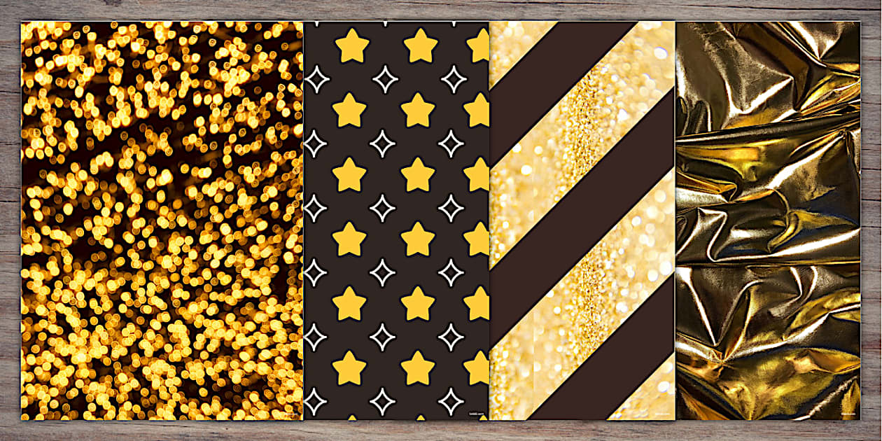 Gold Wrapping Paper | Twinkl Party (Hecho por educadores)