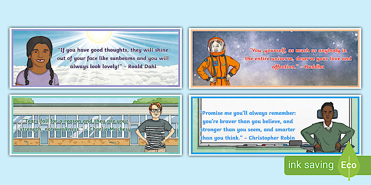 Wellness Quote Bookmarks (teacher made) - Twinkl