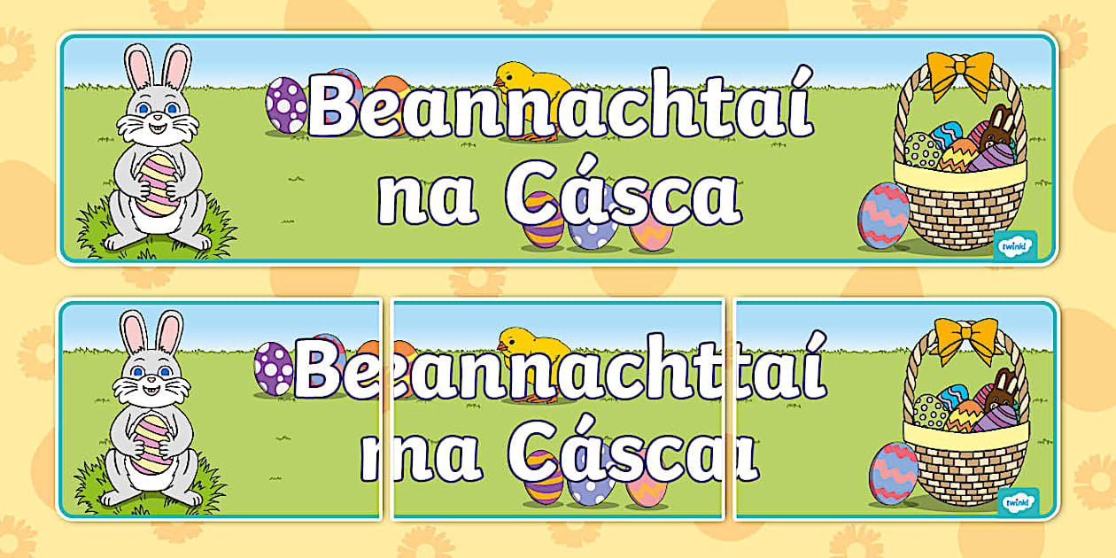 Beannachtaí na Cásca (teacher made) - Twinkl