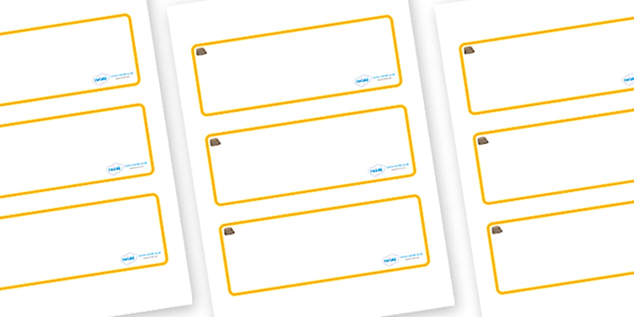 Rome Themed Editable Drawer-Peg-Name Labels (Blank) - Twinkl
