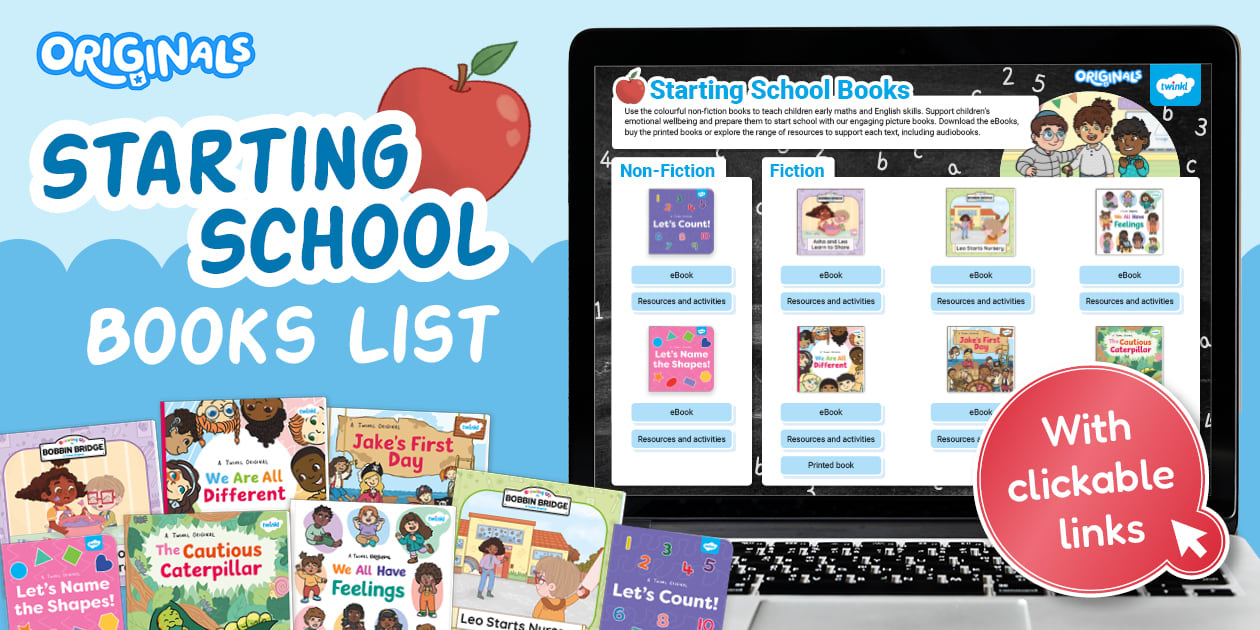 Starting School Book List