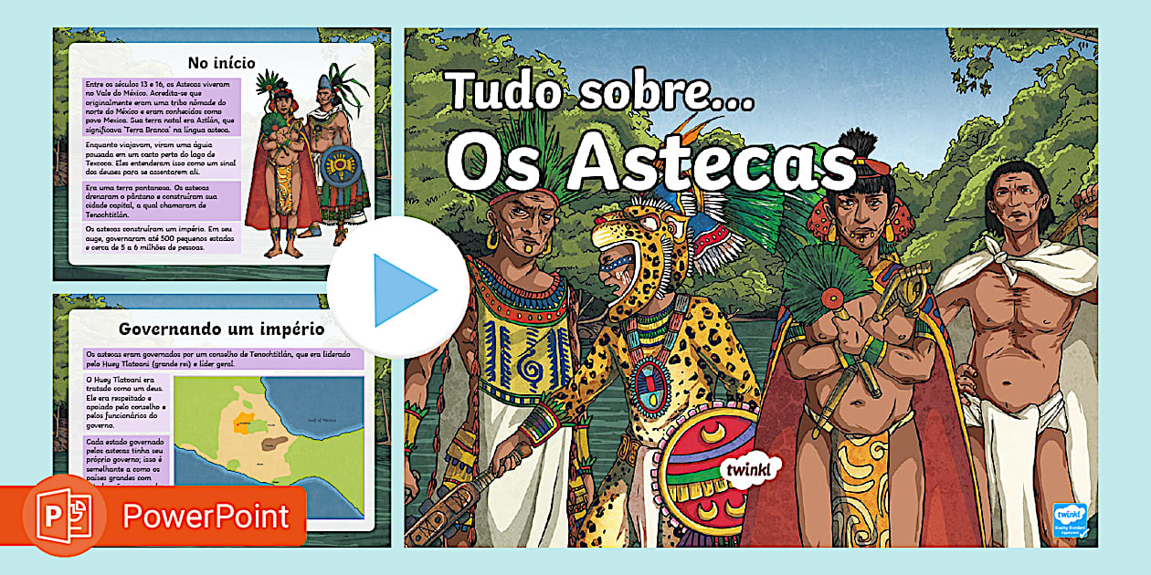 PowerPoint:Os Astecas (teacher made) - Twinkl