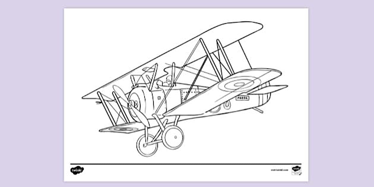 Aviation Colouring | Colouring Sheets (teacher made)