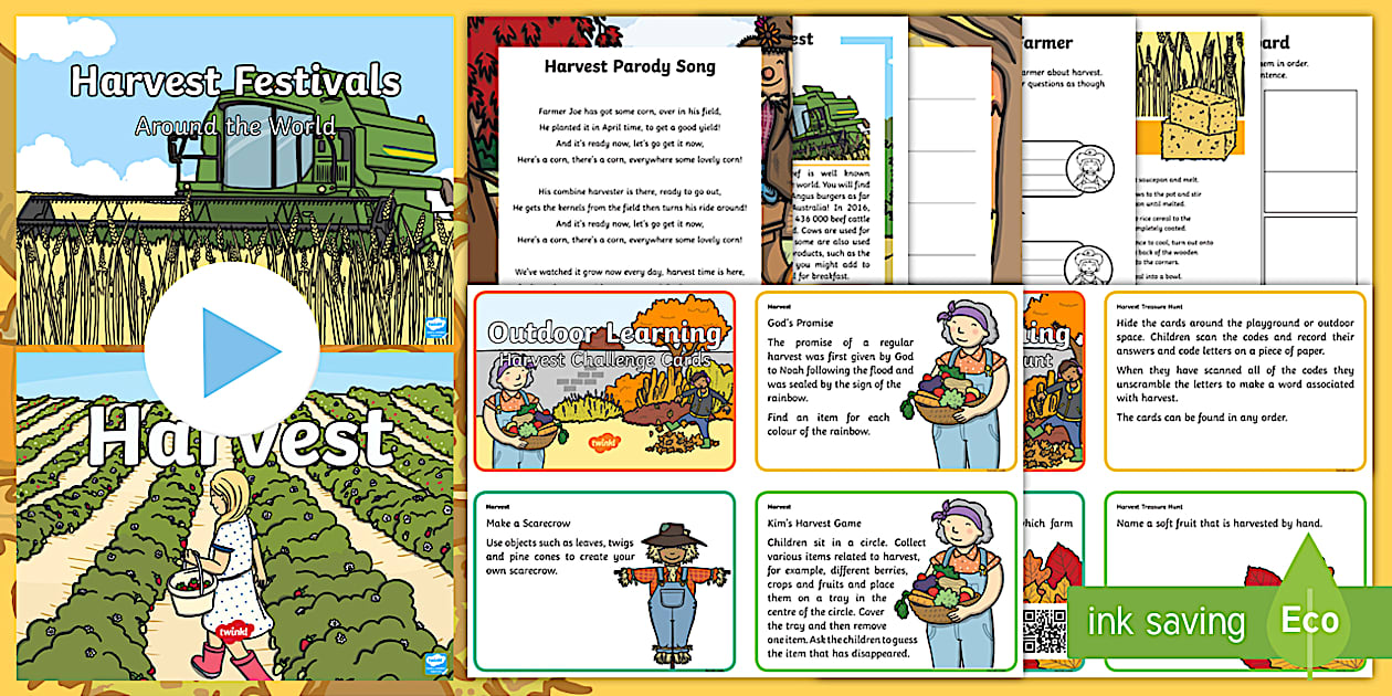 Harvest Festival Resource Pack (teacher made) - Twinkl