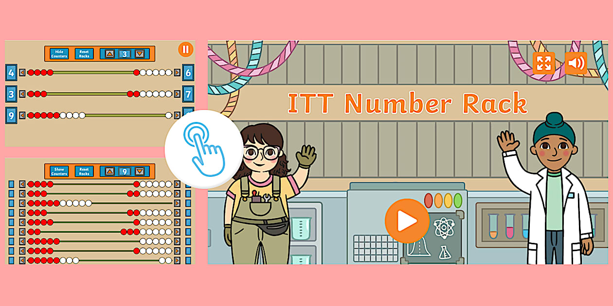 Interactive Teaching Tools: Number Rack | Twinkl Go!