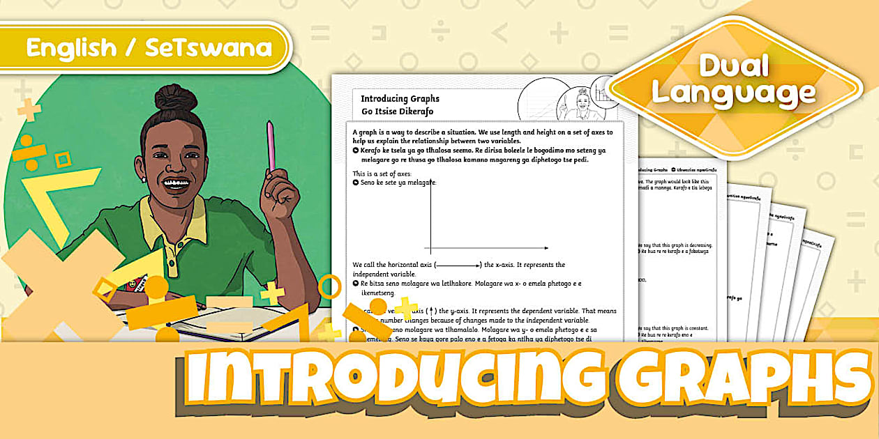 Grade 7 Maths-Term 1-Introducing Graphs-English/Setswana (CAPS ALIGNED)
