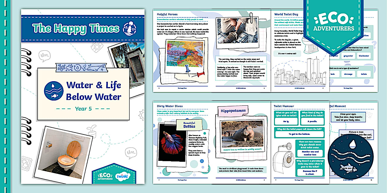 Year 5 Water & Life Below Water: The Happy Times
