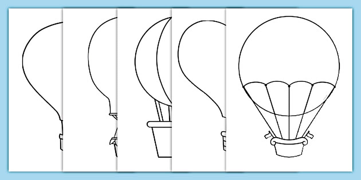 Printable Templates of Balloons | Kids Coloring | Craft