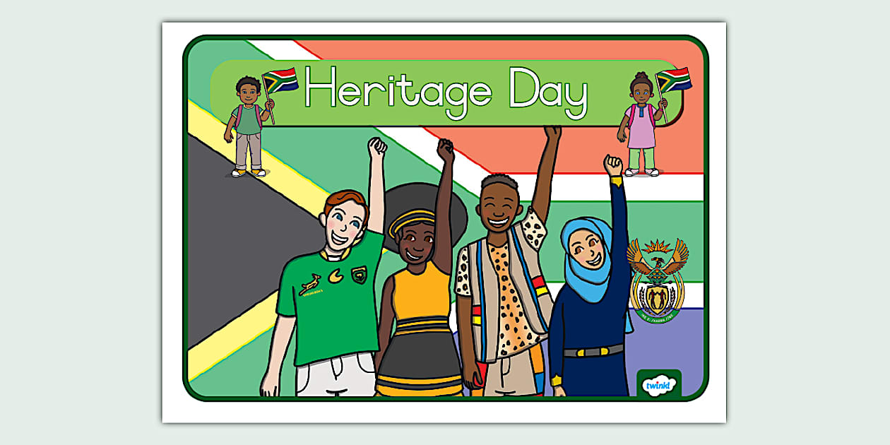 Heritage Day Display Poster (teacher made) - Twinkl
