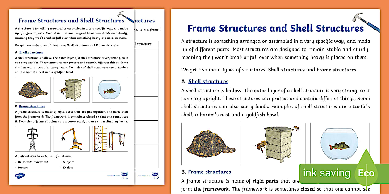 Frame Structures and Shell Structures (teacher made)