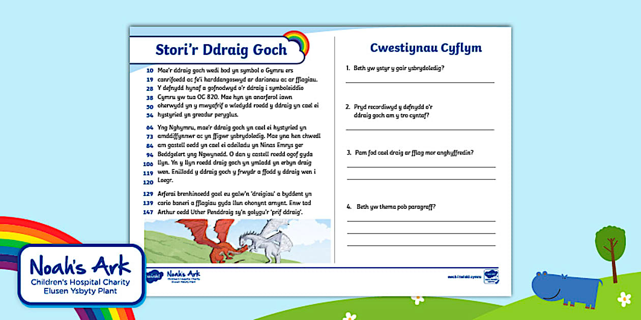 Stori Munud: Y Ddraig Goch