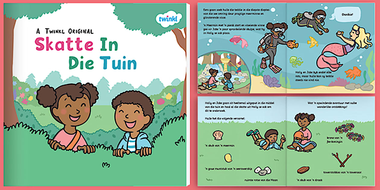 Skatte In Die Tuin eBoek - Twinkl