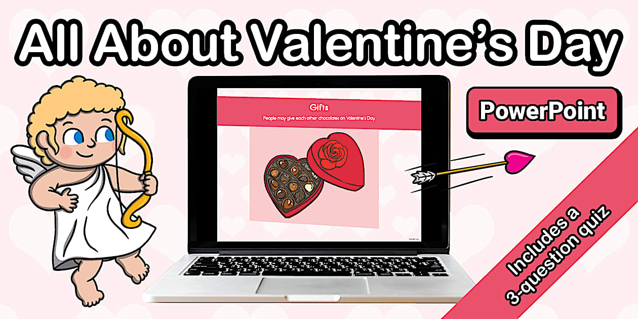All About Valentine’s Day Kindergarten PowerPoint