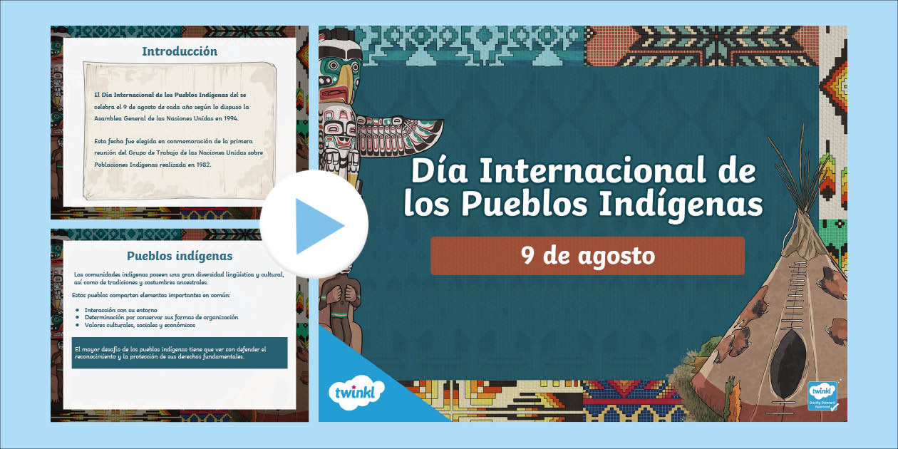 Día Internacional de los Pueblos Indígenas - Twinkl